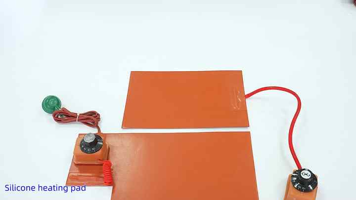 24 Volt 100 Watt 12 v 3d Printer Electric Flexible Silicone Heating ...