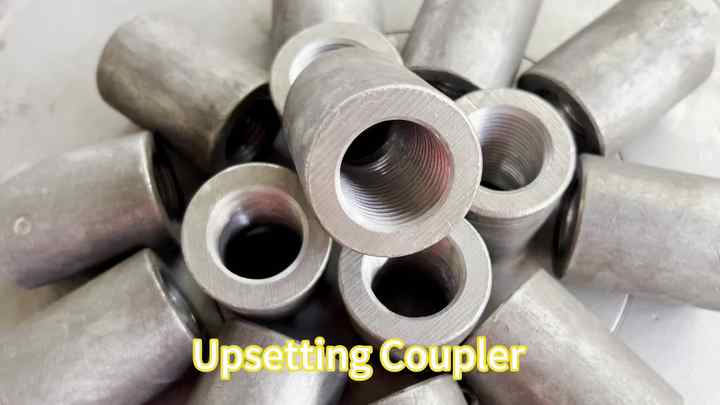 Mechanical Parallel Thread Transition Rebar Coupler For Office Building ...