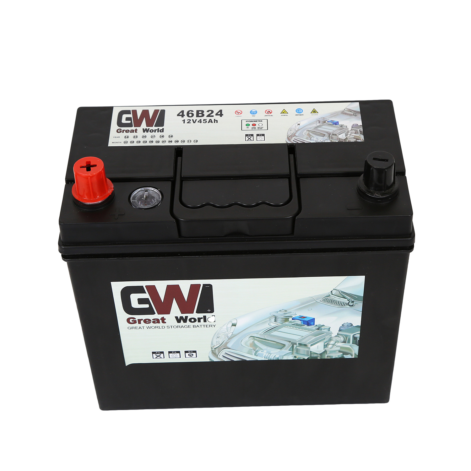 Finden Sie Hohe Qualität 46b24 Autobatterie Hersteller und 46b24 ...