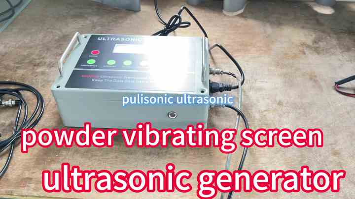 Ultrasonic Powder Sieving Machine Generator 100W 200W Industrial Type ...
