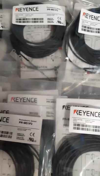 KEYENCE PR-M51N1 Mini-slim Transmissive Cable Type Photoelectric Sensor ...