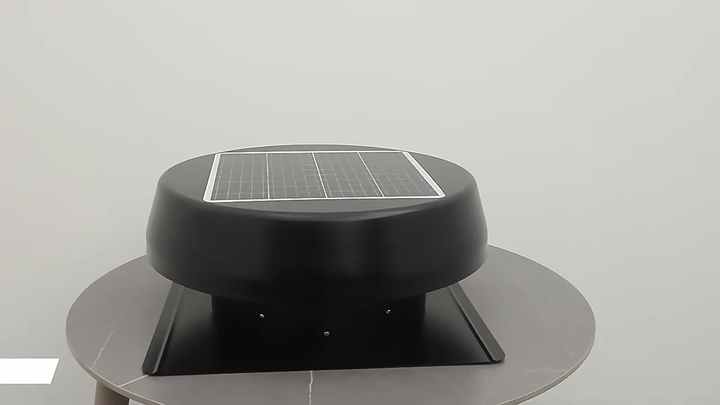 Powerful Solar Attic Roof Ventilation Exhaust Fan for Warehouse Home ...