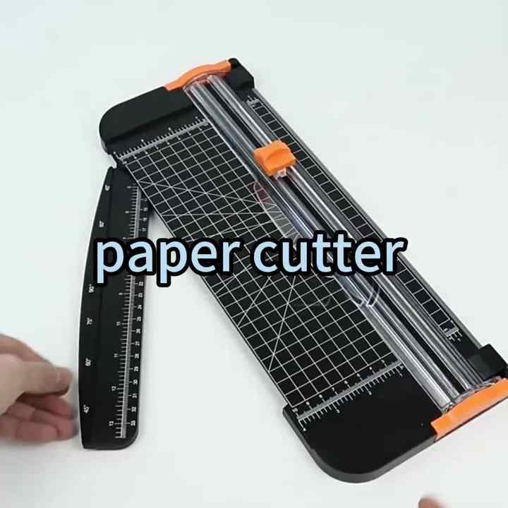 Paper Cutter A4 Heavy Duty Hand Work Desktop Table Paper Cutter Trimmer ...