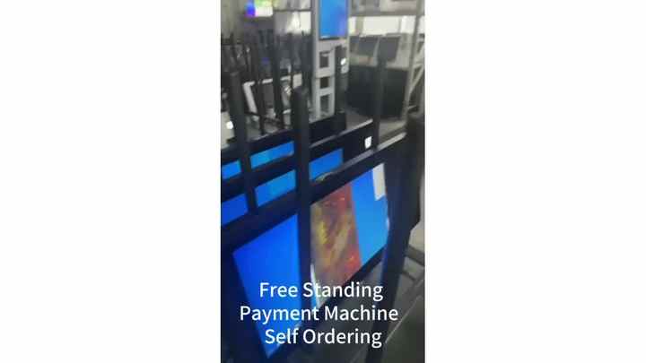 OEM Touch Screen Order Payment Terminal NFC Card Reader QR Scanner Self ...