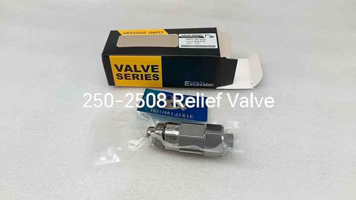 Construction Machinery parts Pressure Relief Valve 250-2508 2502508 For ...