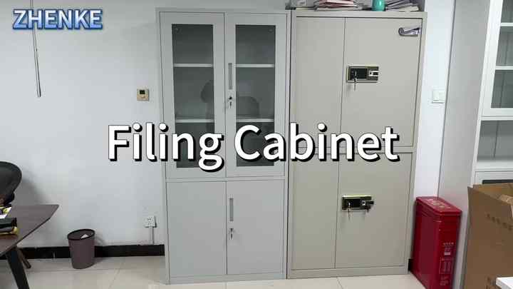 Bulk Filing Cabinet and Office Glass File Cabinet with Lockable Doors ...