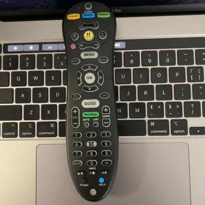 New Replacement Remote Control for AT&T S30-S1B U-Verse Box
