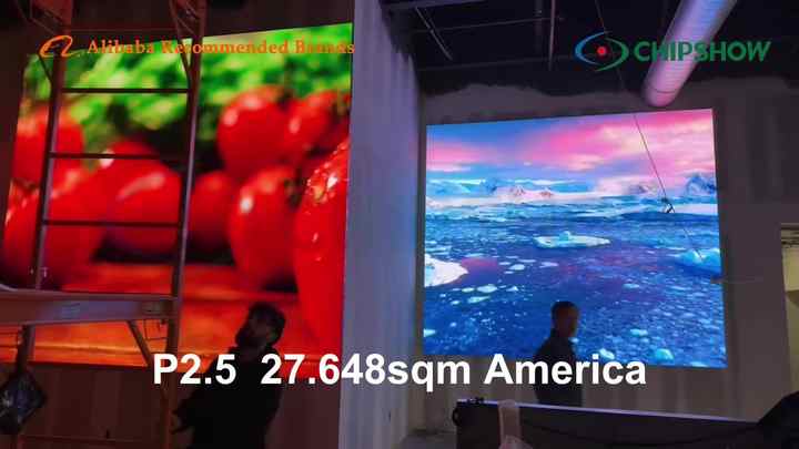 P2.5 LED Wall Panel - Full Color, High Refresh Rate
