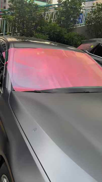Chameleon Window Tint Sunset Burning Sky Red Purple Pink 85% Car Solar ...