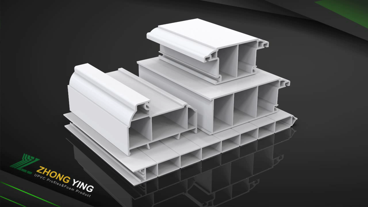 Profilés En Pvc Upvc Extrusions Profil Upvc En Plastique À Battant Fixe ...