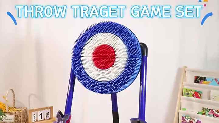 O'BON Plastic Axe Throwing Target Game Set for Indoor/Outdoor Shooting ...