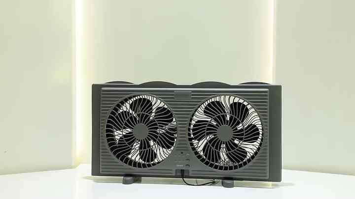 9 Inch Remote Control Window Exhaust Fan for Room Ventilation