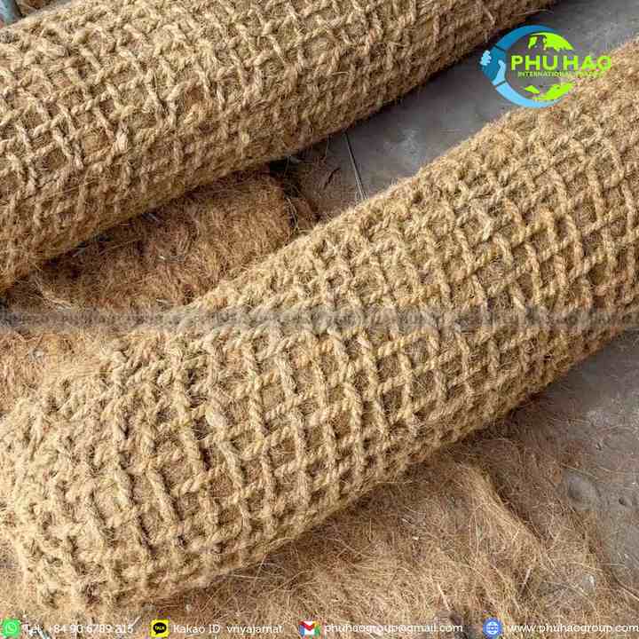 Soil Friendly COIR LOG For Riverbank Support And Helping Maintain ...