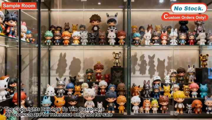 Wholesale Custom Pvc 3d pop Mini Cute Cartoon Blind Boxes Figure Anime ...