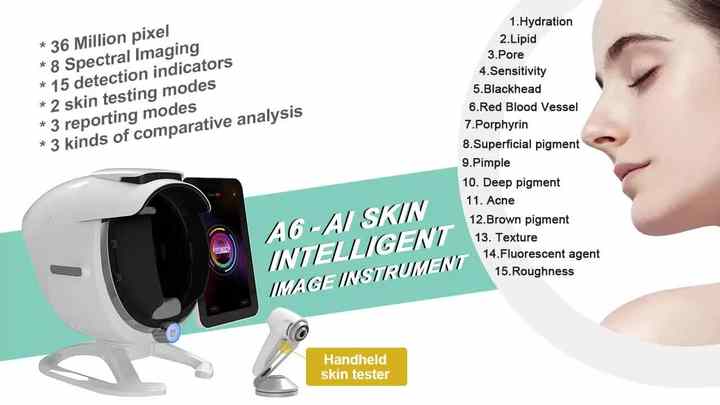 3D Skin Scanner - Advanced Facial Analyzer for Beauty & Health