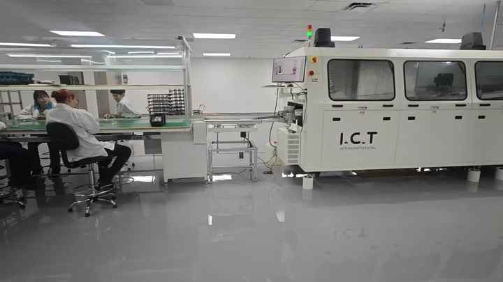 Wave Soldering Machine Line Turnkey Through Hole PCB Assembly SMT DIP ...