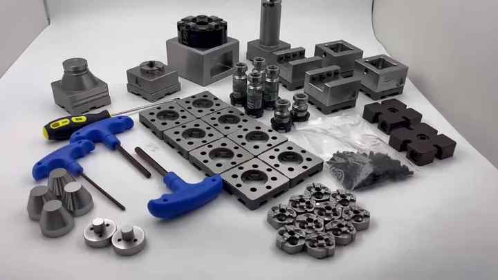 HPEDM Compatible System 3R-628.41-S Precision Stainless Steel Clamping ...