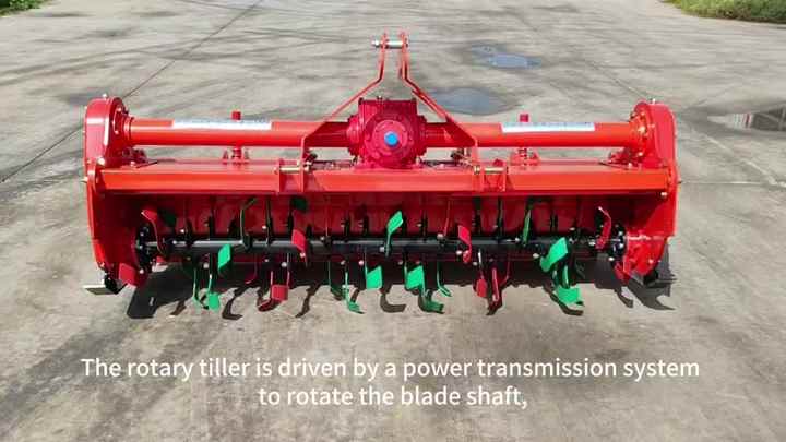 Heavy Duty Type Rotary Cultivator Farm Tractor Pto Driven Rotary Tiller ...