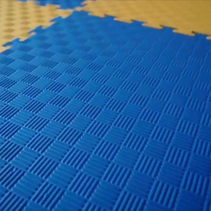 Portable 1*1M Tatami Gym Mat EVA Foam Puzzle Tiles for Judo Martial ...