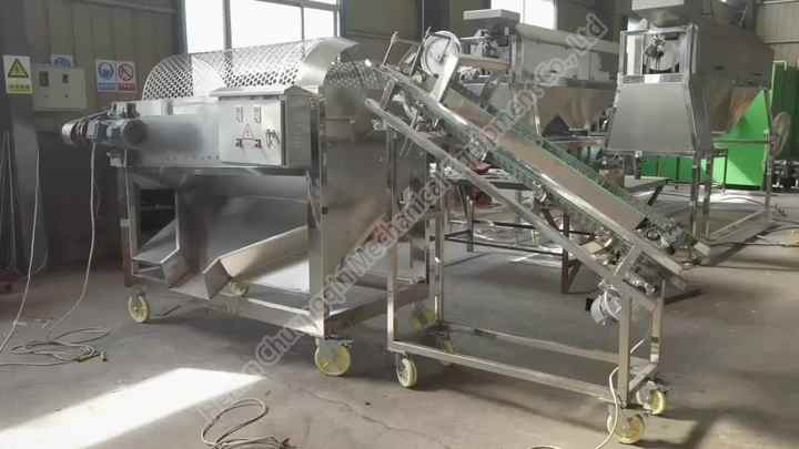 Cocoa Pod Half Cutting Machine Fresh Cocoa Pod Husker Separator Machine ...