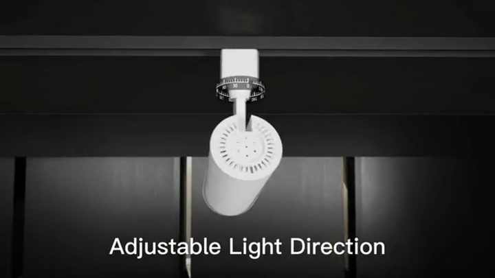 Multi-functional LED Track Light Head Modern 5CCT Dimmable Aluminum ...