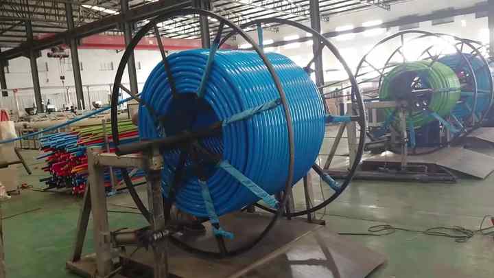 HDPE 32mm to 63mm Conduit Optical Fiber Cable Pipe Silicone Core Tube ...