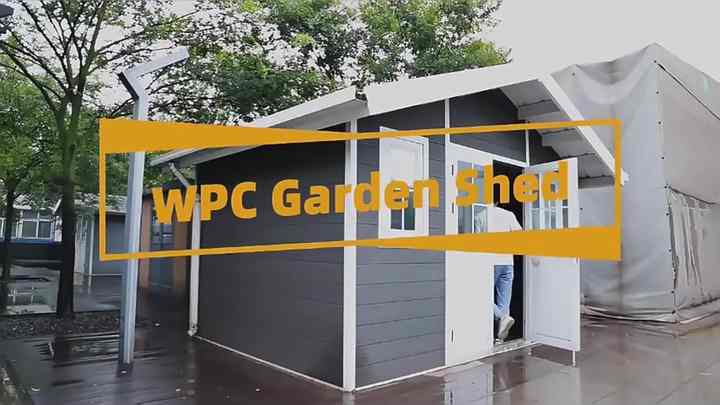 G-Series Luxury WPC Composite Storage Shed: Durable, Rodent-Proof ...