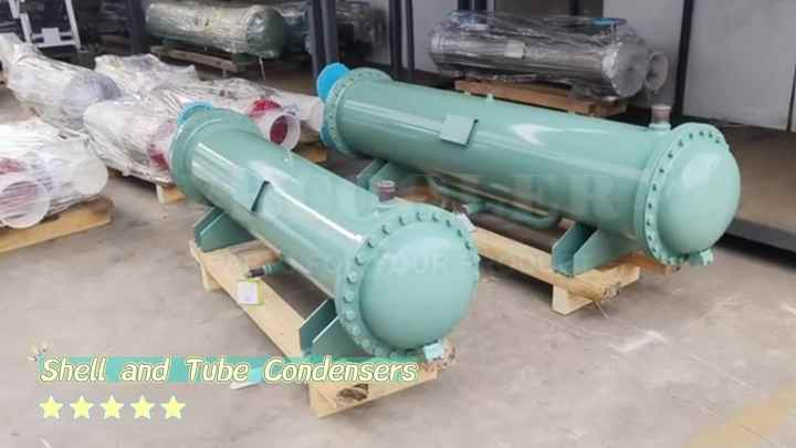 Shell Tube Oil Cooler with Copper Tubes for Air Compressor, Engine ...