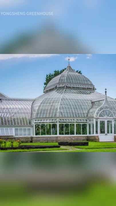 Victorian Style Castle Design Greenhouse Conservatory Metal Frame ...