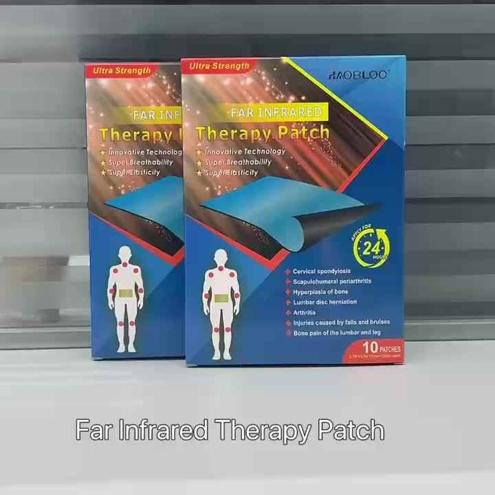 Natural Ingredients Therapy Patch for Alleviating Knee Aches