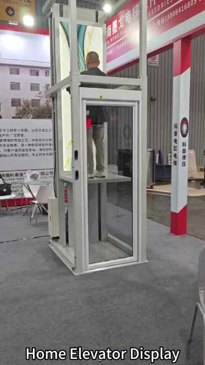 Modern Single-Commodity Hydraulic Elevator with Aluminum Profile for ...