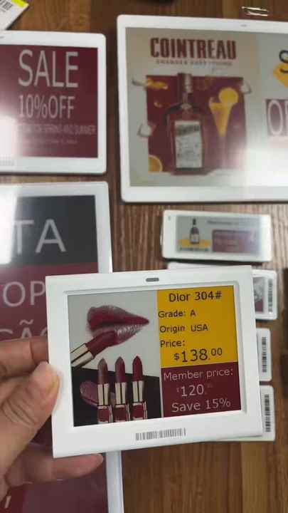4.2 Inch E Ink Display Esl Electronic Price Tags For Supermarket ...