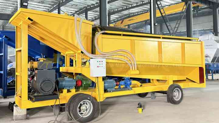 Gold Wash Plant Trommel Portable Wash Plant Trommel Rotary Drum Trommel ...