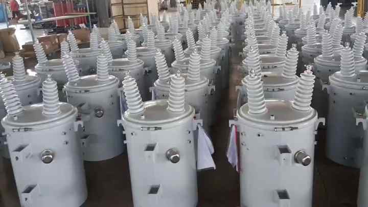 33kV Single-Phase Copper Pole Transformer for Rural Electrification ...