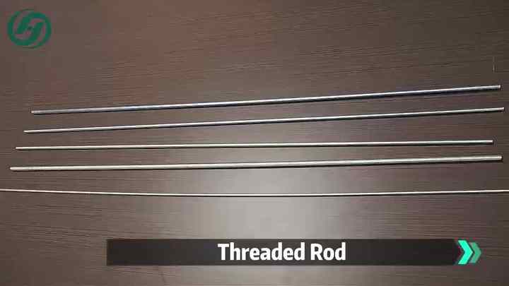 Durable Threaded Rods - Carbon Steel with Zinc Plating