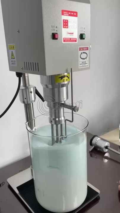HCM-2.5 Overhead Stirrer Lab High Shear Cream Mixer Laboratory High ...