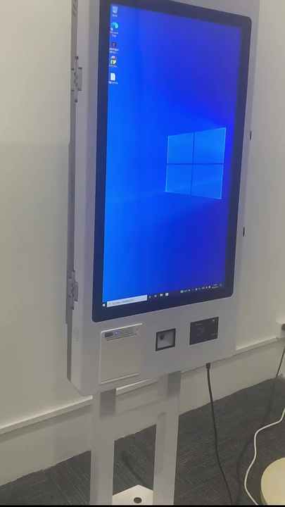 23.8 Inch Self Service Order Payment Touch Screen Kiosk Self Pay ...