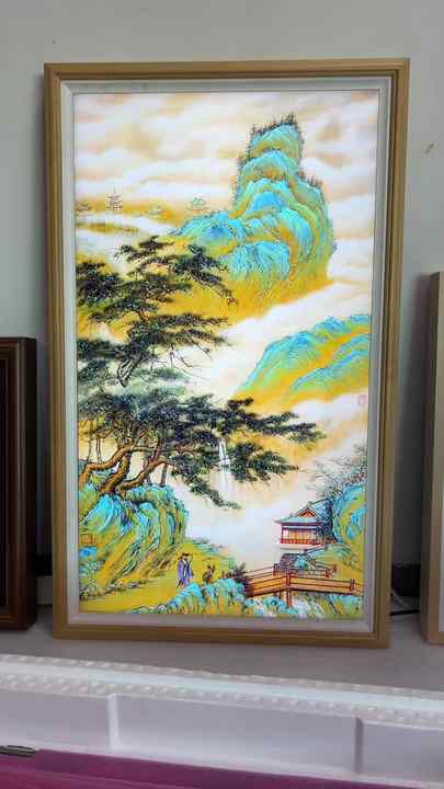 Wood Frame Advertising Display LCD Screen - 21.5 Inch