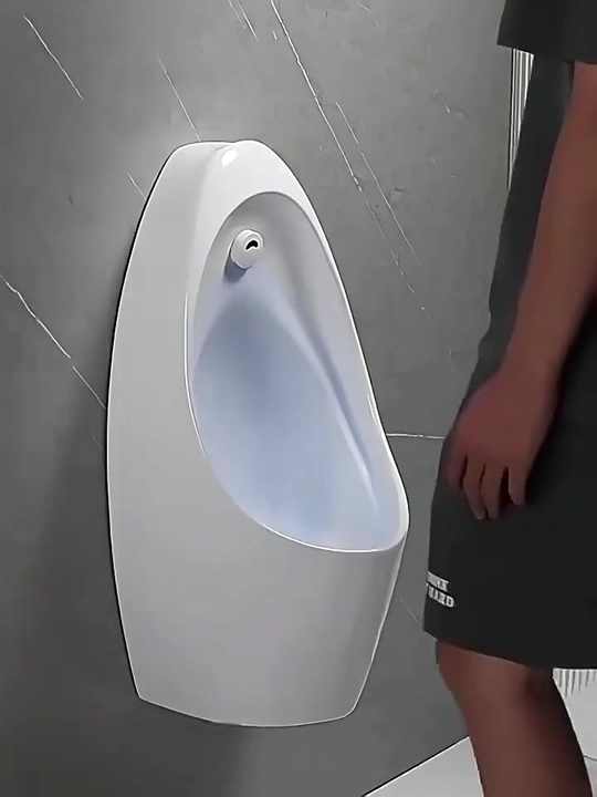 Auto Flushing Porcelain Male WC Wall Mount Urinal Chinese Infrared ...