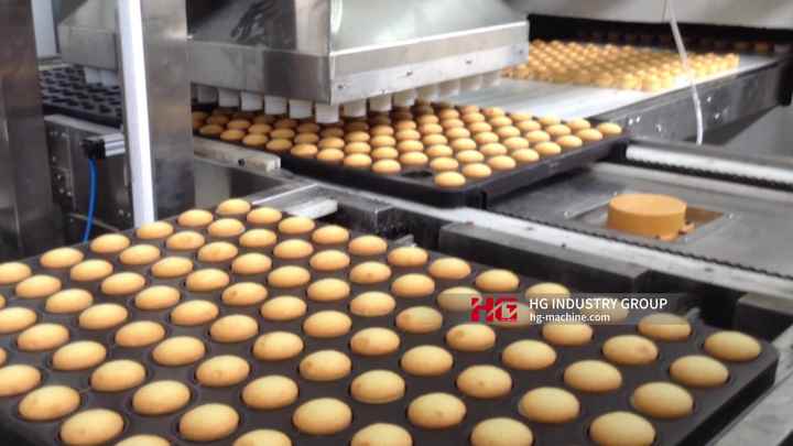 2026 New Year Full Automatic Cake Machine Muffin Cup Cake Production ...
