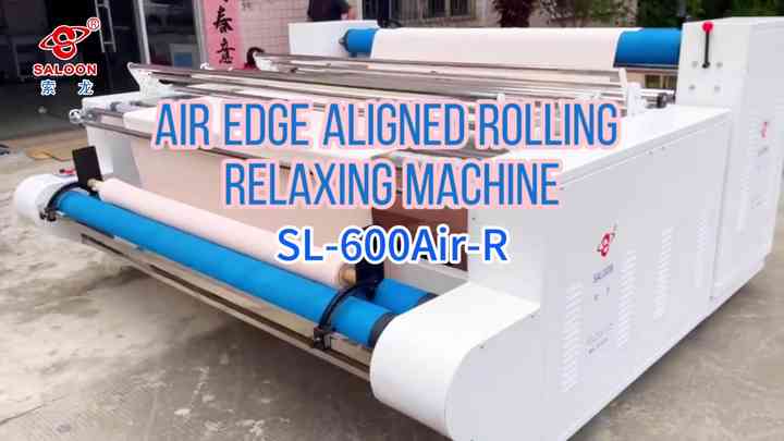 SL-600AIR-R Air Rolling Fabric Relaxing Machine PLC Controlled 1.5kW ...