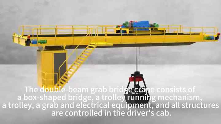Custom Made 10T/16T/32T Capacity QZ Type Double Girder Overhead Crane ...