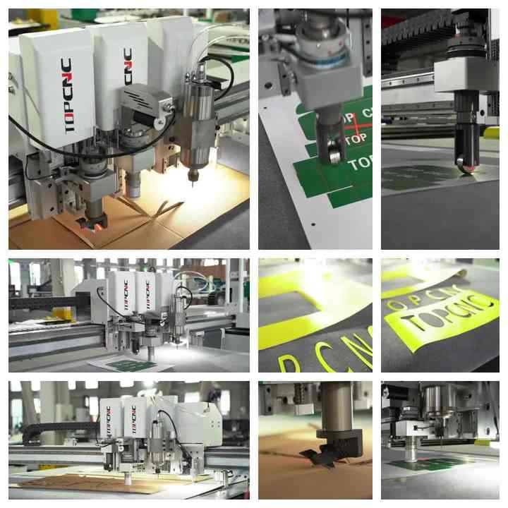 TC Punching Device Changing Custom Corrugated Paper Packaging Box ...