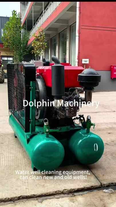 Dolphin 28HP Engine Air Pressure Well Cleaning Machine with Automatic ...