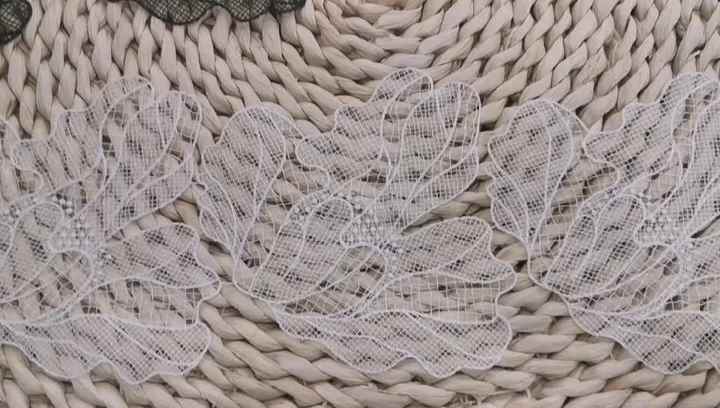 Fish Silk Thread Lightweight Swiss Lace Wedding Lace Trim for Wedding ...