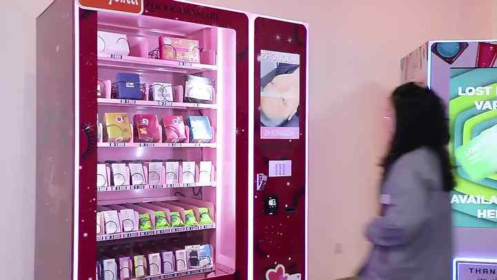 Zhongda Nappies Diaper Vending Machine for Commercial Use - Capacity of ...