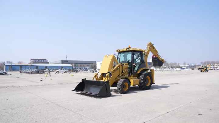 Good Traction 50 Backhoe Loader 25hp 30hp Tractor with Front End Loader ...