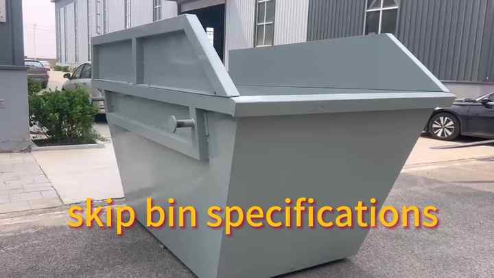 Quality Assurance Galvanised Steel Outdoor Waste Recycling 4 Yards ...