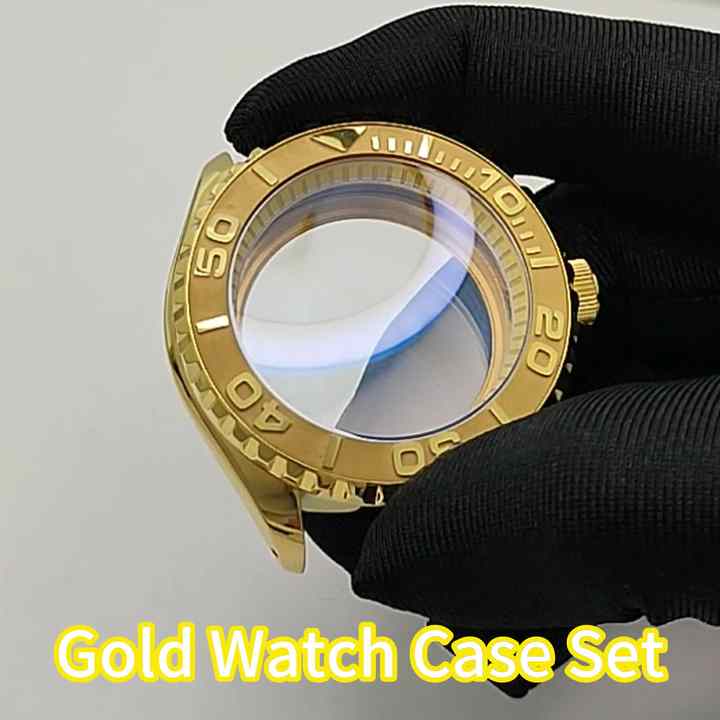 SKX Gold Watch Case Crown at 3 O 'clock for SKX007 009 Polished Steel ...