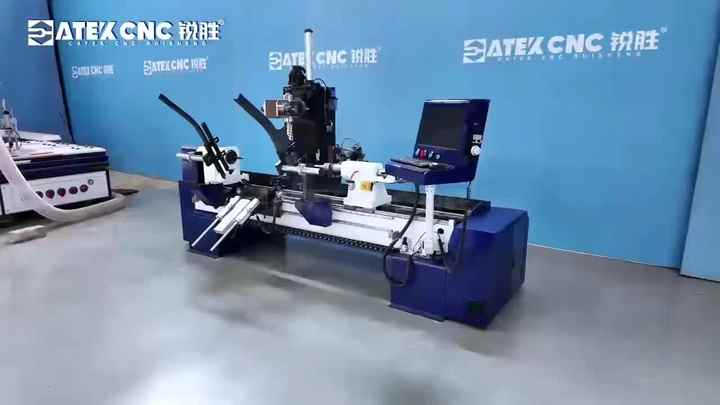 Most Powerful CNC Wooden Turning Lathe Machine CK-1530-7T-5AXIS Multi ...